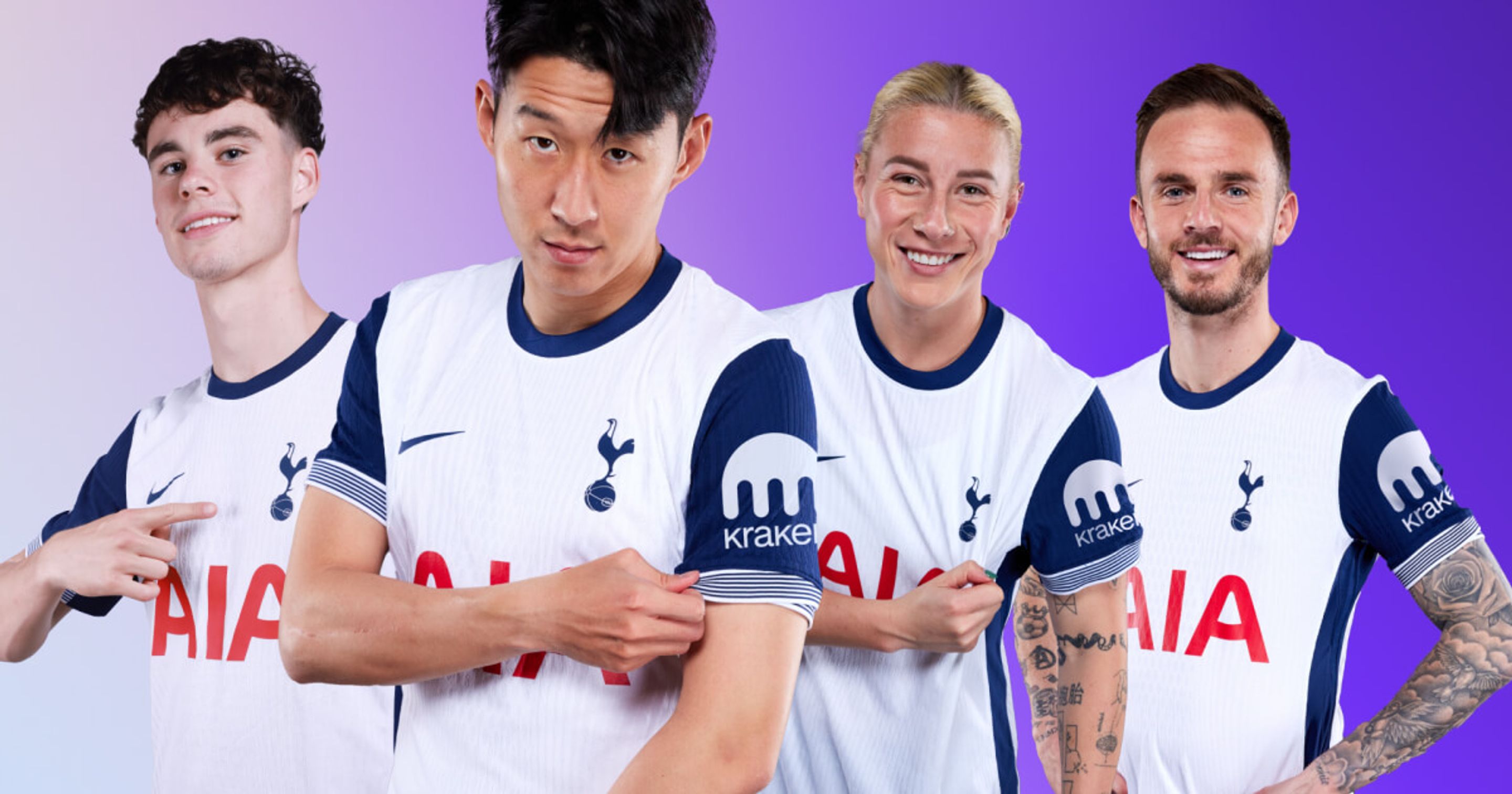 Kraken partners with Tottenham Hotspur Football Club