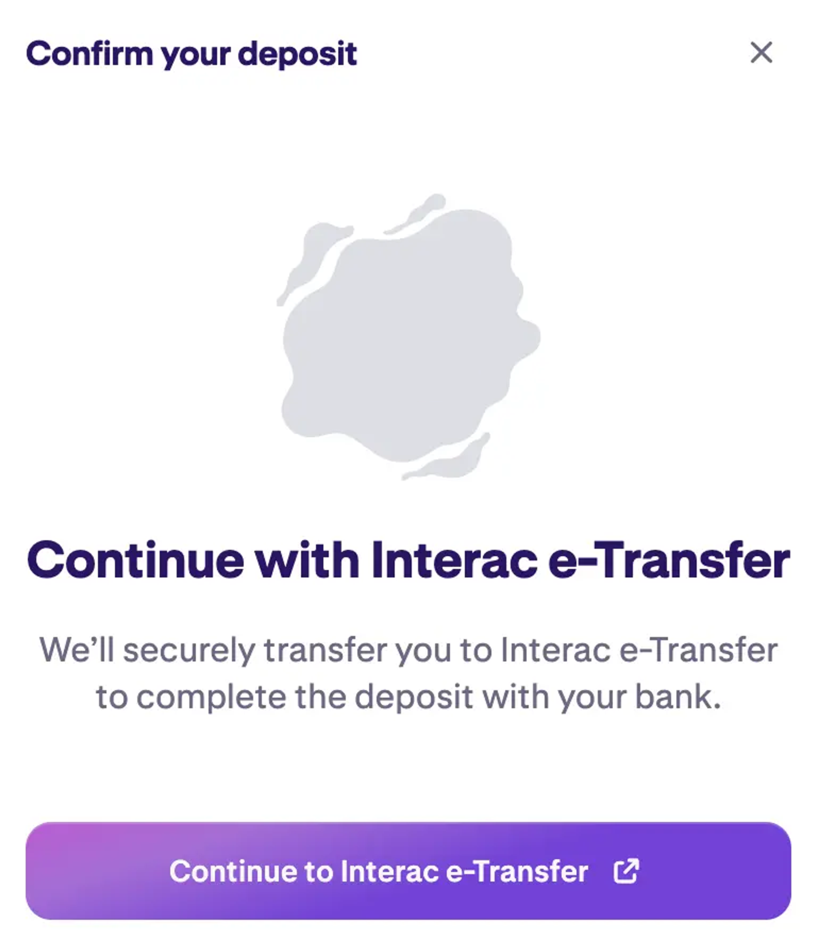How do I fund my account with an Interac e-Transfer? | Kraken